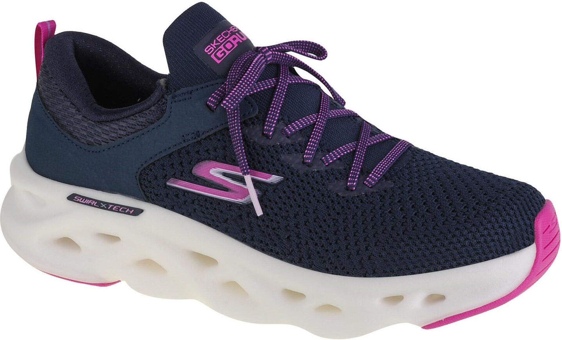 Skechers Damskie Go Run Swirl Tech Dash Charge Niebieski - Ceny i ...