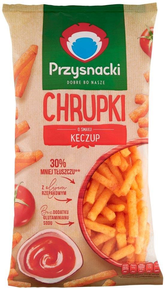 Przysnacki Chrupki O Smaku Keczupu 120 G - Ceny i opinie - Ceneo.pl