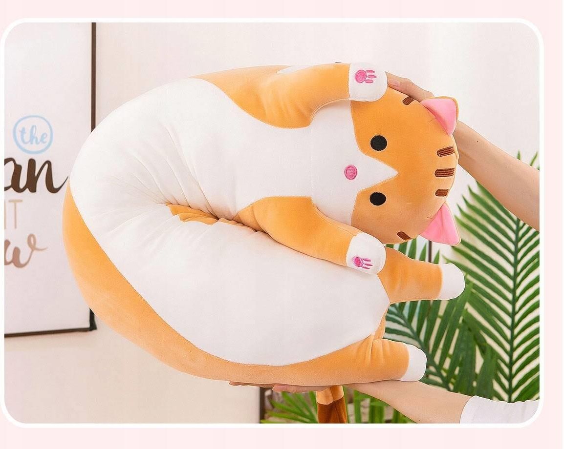 Aig Długi Poduszka Pluszak Kot 90Cm Xxl - Ceny i opinie - Ceneo.pl