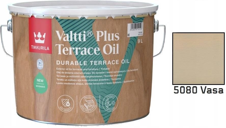 Tikkurila Valtti Plus Terrace Oil 0,9L olej do drewna, kolor 5080 ...