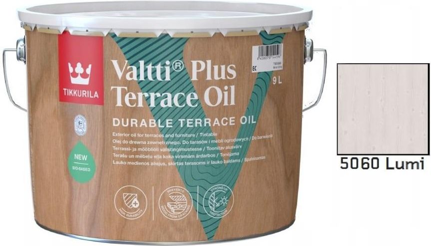 Tikkurila Valtti Plus Terrace Oil 0,9L olej do drewna, kolor 5060 ...