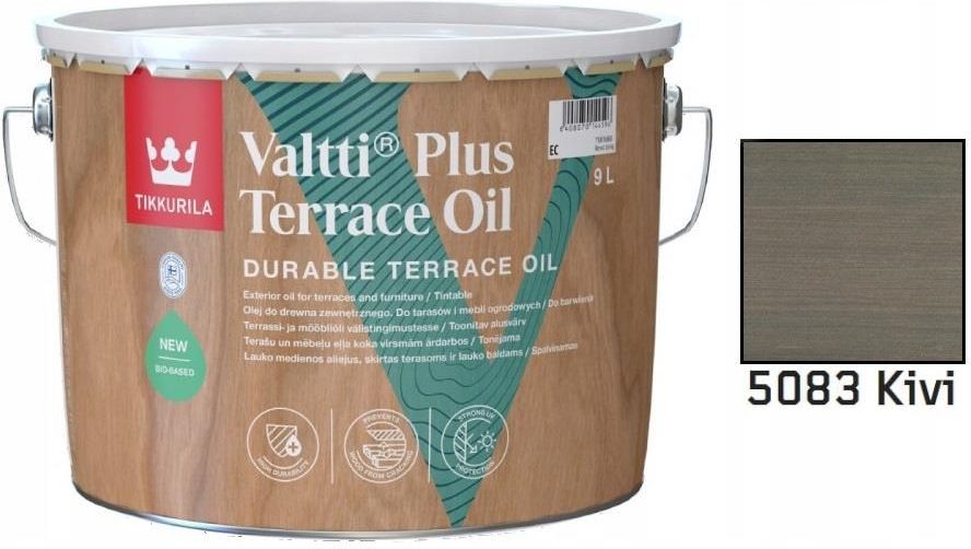 Tikkurila Valtti Plus Terrace Oil 2,7L olej do drewna, kolor 5083 ...