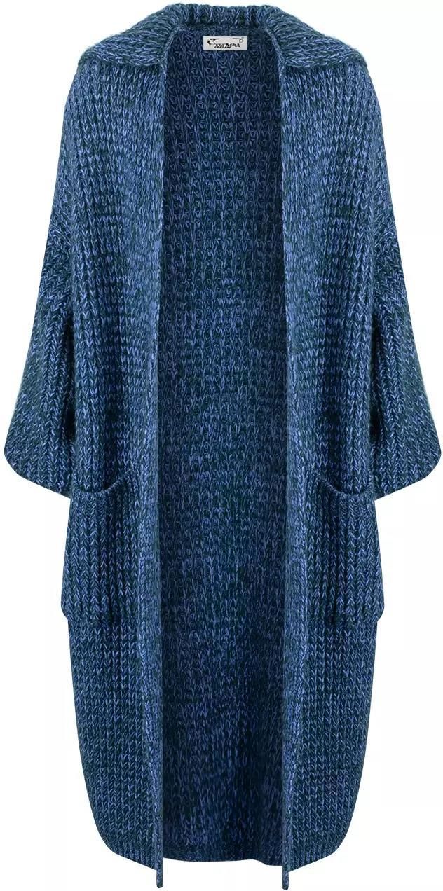 Długi ciepły kardigan sweter gruby splot VALERIA - Ceny i opinie - Ceneo.pl