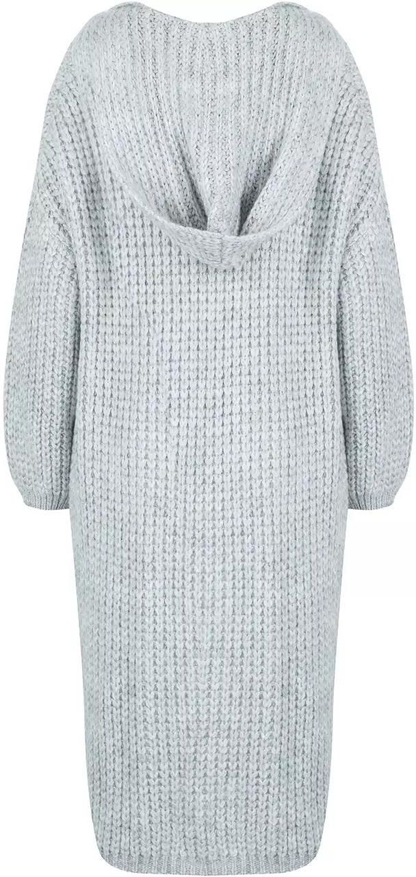 Długi ciepły kardigan sweter gruby splot VALERIA - Ceny i opinie - Ceneo.pl