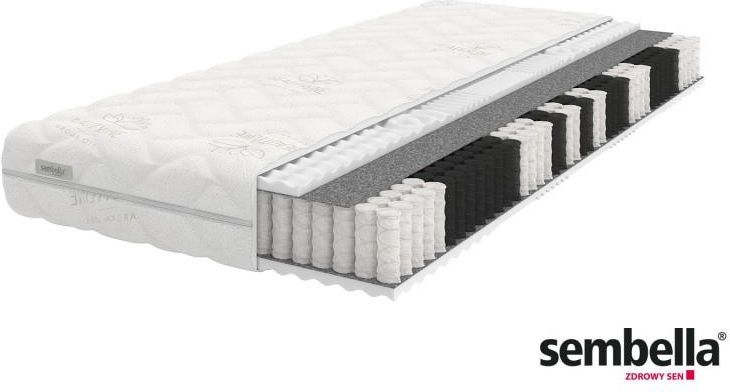 Materac Sembella Amber Dream 160x200 Piankowe, Sprężynowe kieszeniowe ...