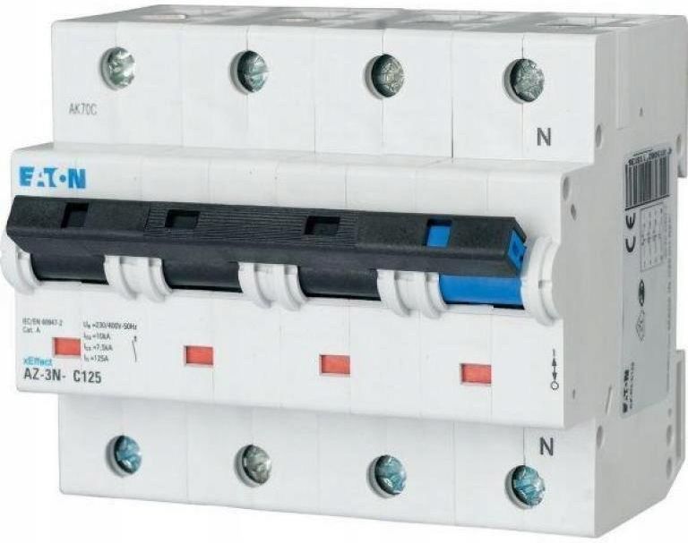 Bezpiecznik Eaton Wyłącznik Nadprądowy 3P+N C 25A 25Ka Ac Az-3N-C25 (211778) - Opinie i ceny na ...