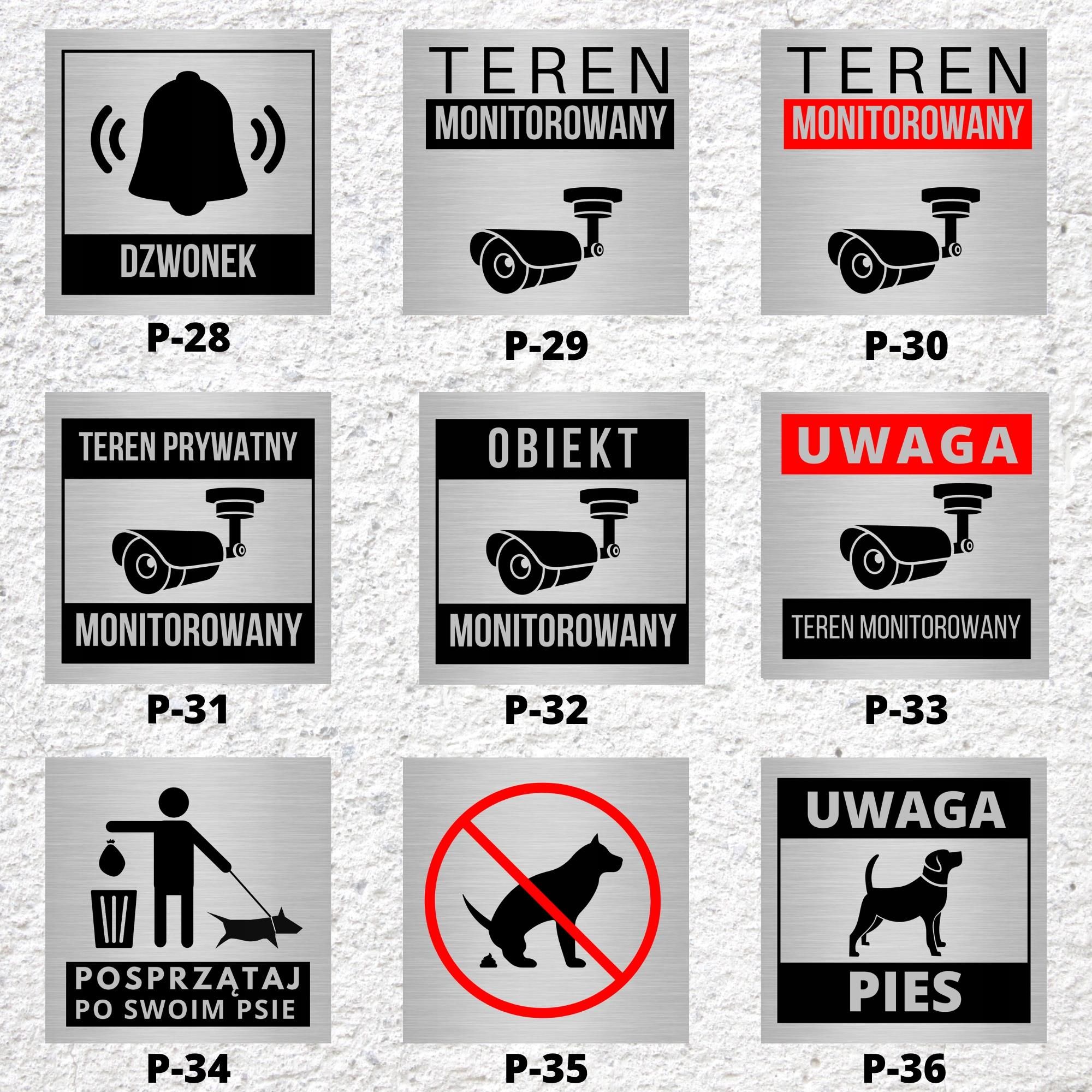 Tabliczka Informacyjna Uwaga Pies Uv Piktogram Alu - Ceny i opinie ...