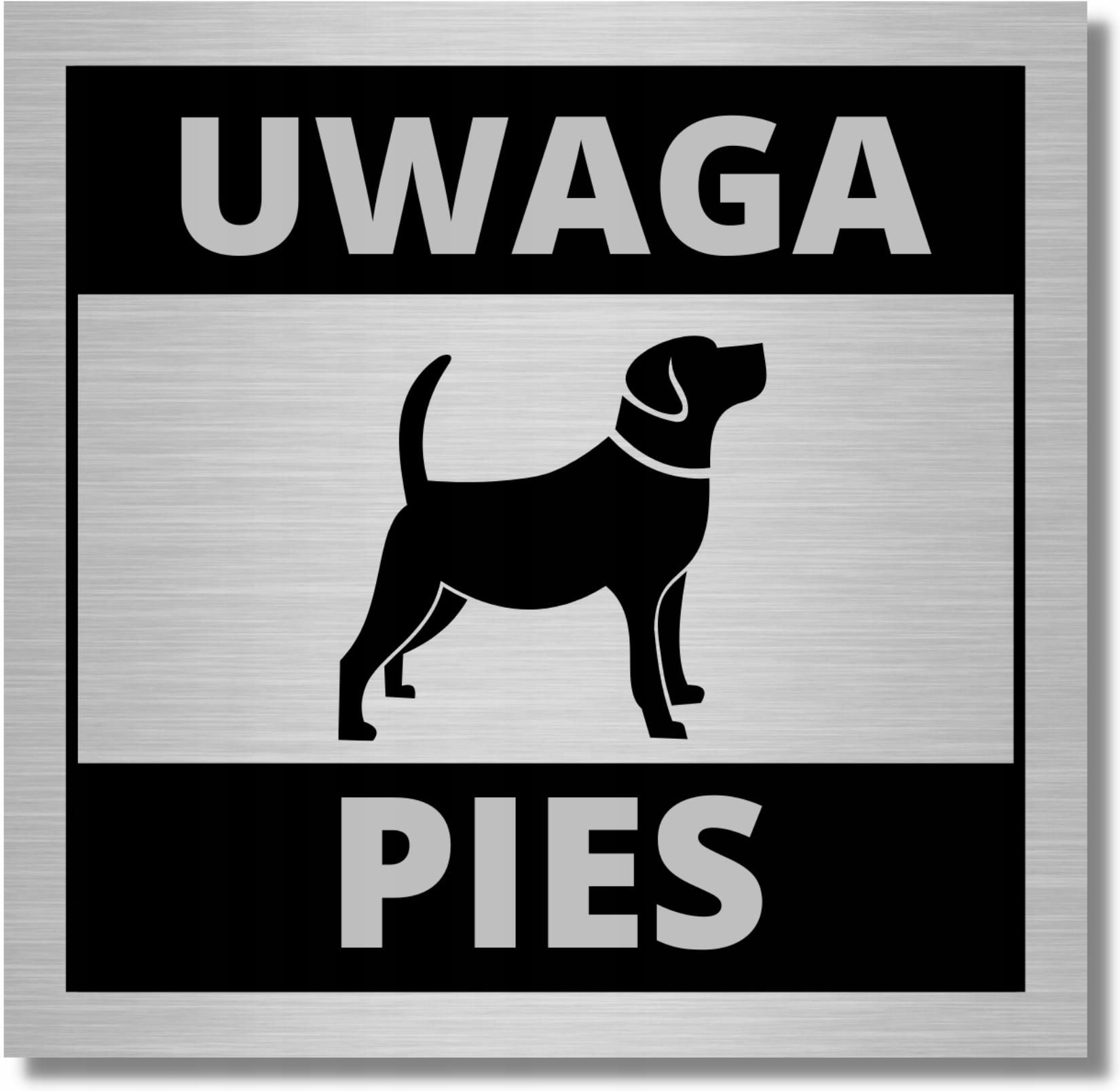 Tabliczka Informacyjna Uwaga Pies Uv Piktogram Alu - Ceny i opinie ...