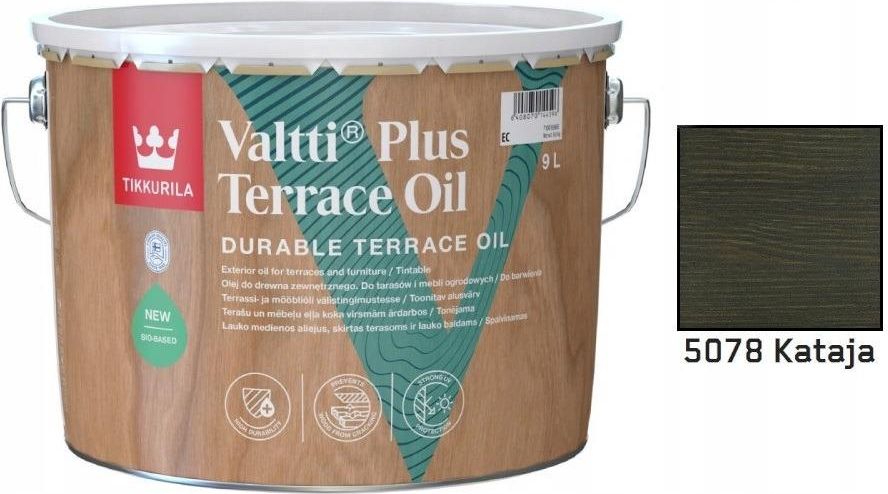 Tikkurila Valtti Plus Terrace Oil 0,9L olej do drewna, kolor 5078 ...