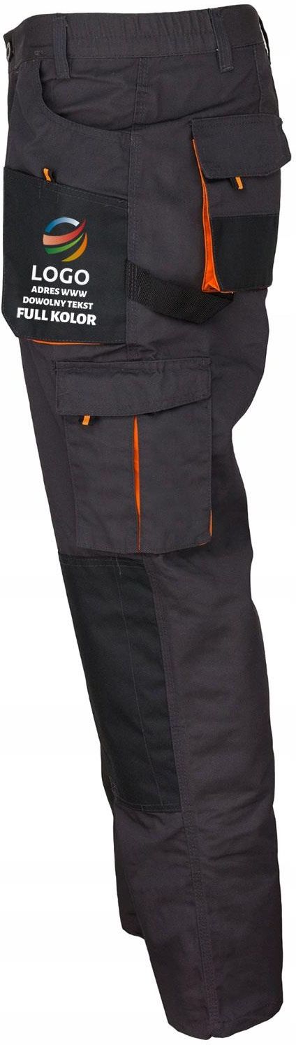 Spodnie Robocze Z Własnym Nadrukiem Logo - Ceny i opinie - Ceneo.pl