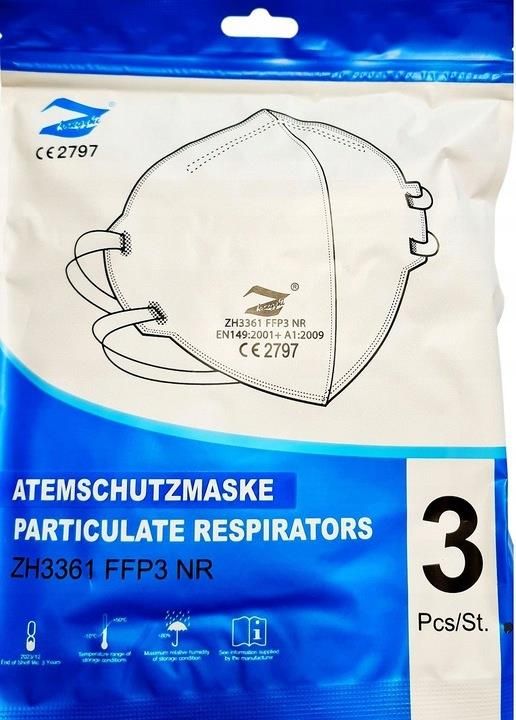 25 Maska Maseczka Ffp3 Ochronna Antywirusowa Twarz - Ceny i opinie ...