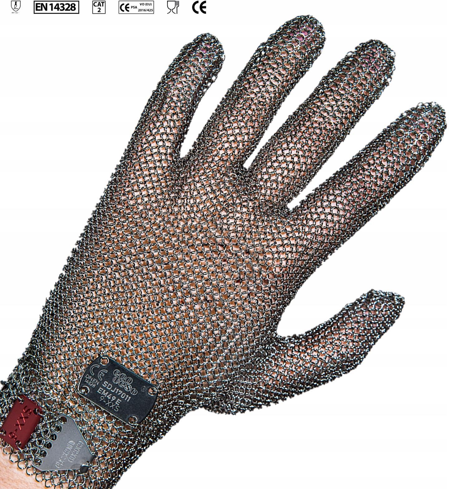 Rękawica Metalowa Rzeźnicza Stal Nierdzewna Xl - Ceny i opinie - Ceneo.pl