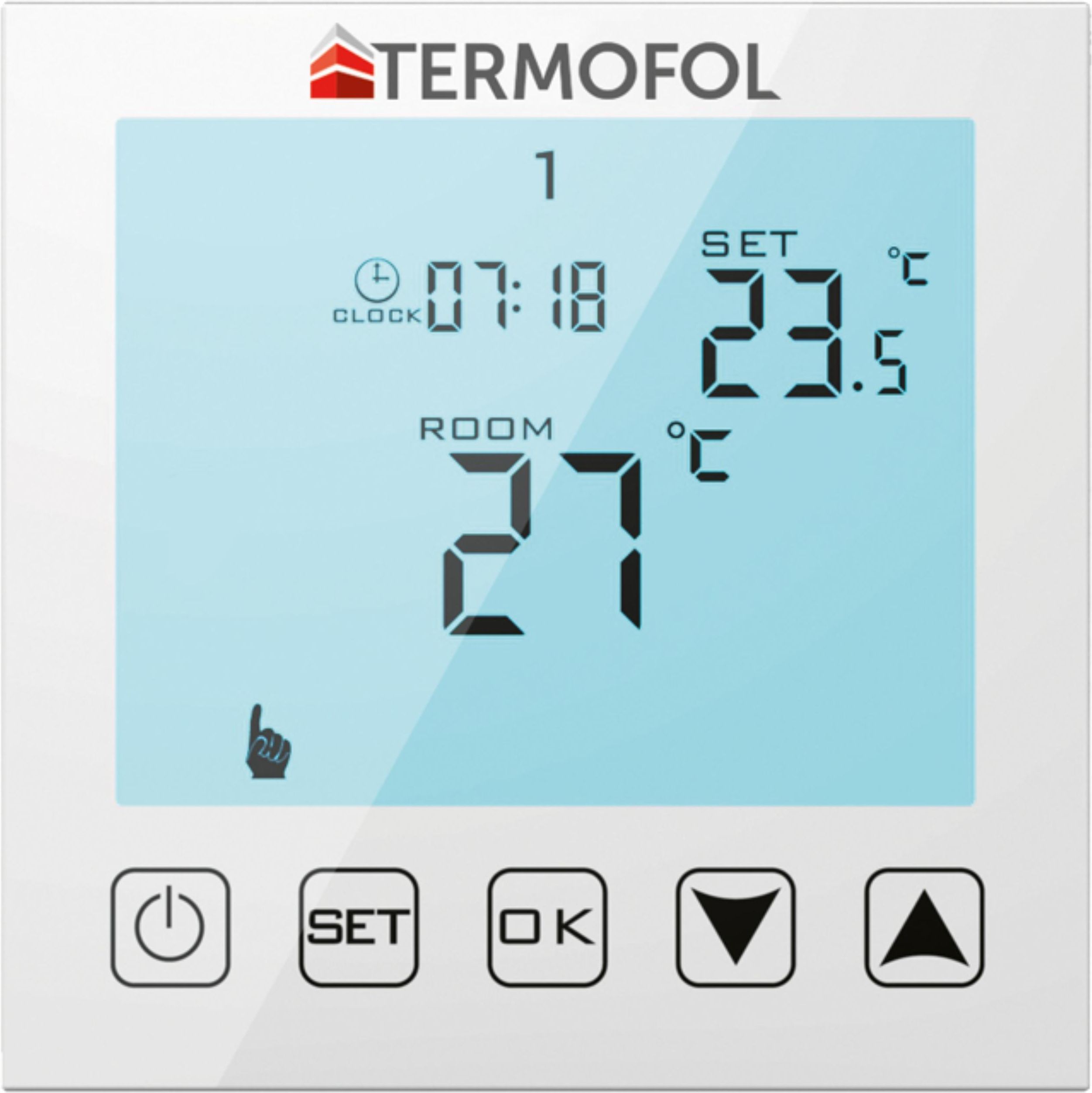Ogrzewanie podłogowe Vendacenter Termoregulator Termostat Programowalny ...
