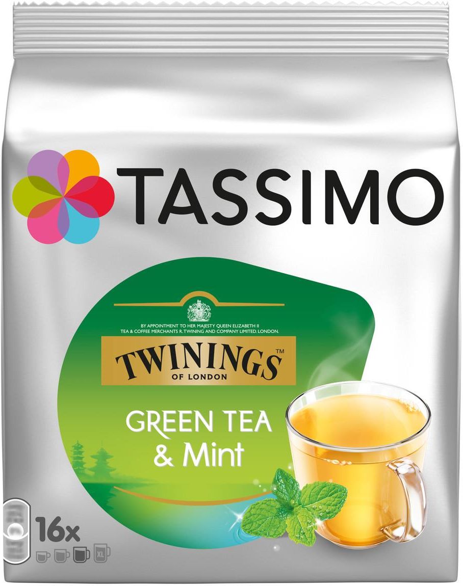 Kapsułki do ekspresów Tassimo green tea with mint 40g - Ceny i opinie ...