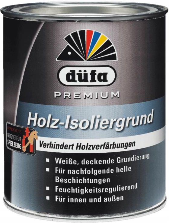 Farba Düfa Dufa Holz Isoliergrund Grunt Do Drewna 0,75L Biały - Opinie i ceny na Ceneo.pl