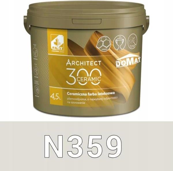 Farba Fast Farba Ceramiczna Architect 300 4,5L N359 - Opinie i ceny na ...