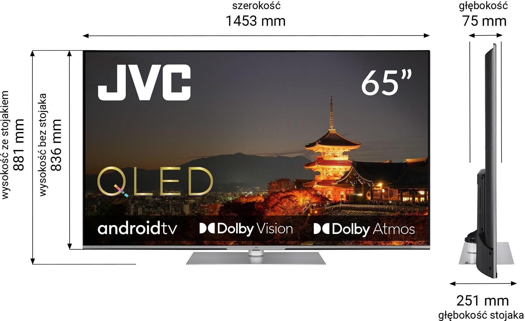 Telewizor QLED JVC LT-65VAQ830P 65 cali 4K UHD 65 cali - Opinie i ceny ...