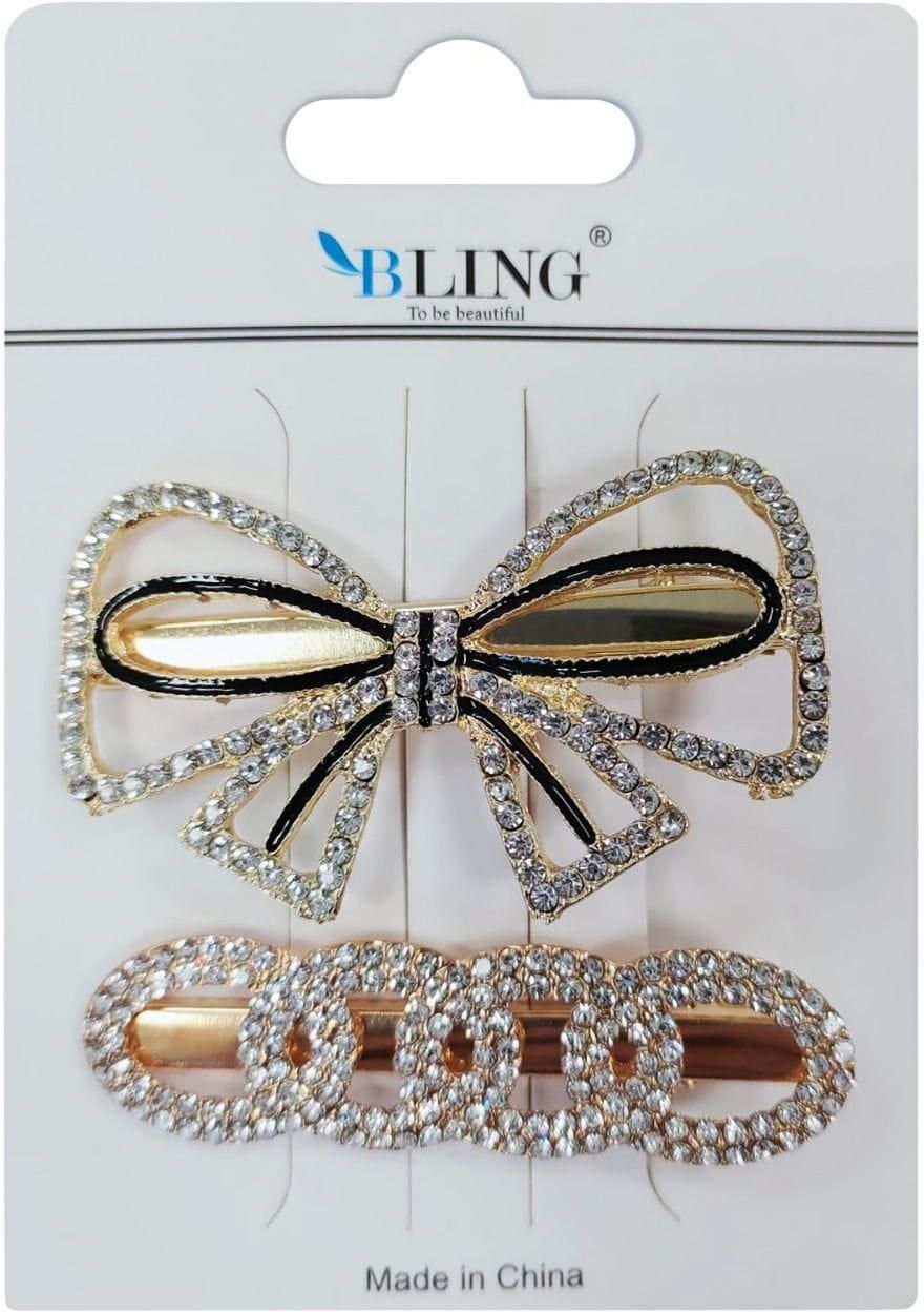 Selero Spinki Wsuwki Do Włosów Bling 2 Szt. – Złota Typ II - Opinie i ...