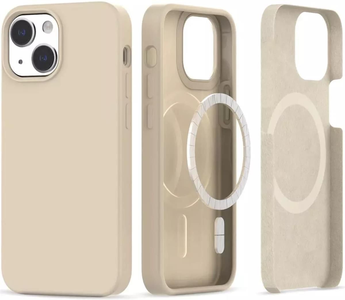 Techprotect Silicone Magsafe Iphone 13 14 Beige - Etui na telefon, ceny ...