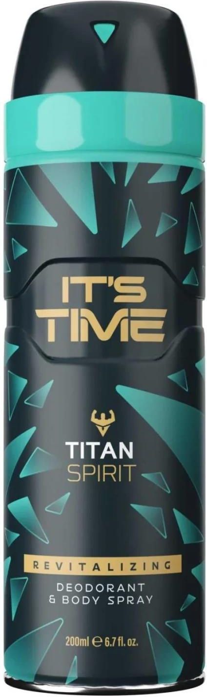 It'S Time Titan Spirit Dezodorant Do Ciała Spray 200 ml - Opinie i ceny ...