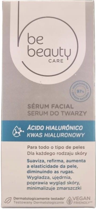 Serum do twarzy Bebeauty Care Serum Kwas Hialuronowy Be Beauty 30ml ...
