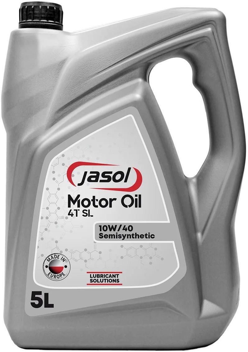 Olej silnikowy Olej silnikowy JASOL Motor OIL 4T SL 10W/40 Semisynthetic - 5 litrów - Opinie i ...