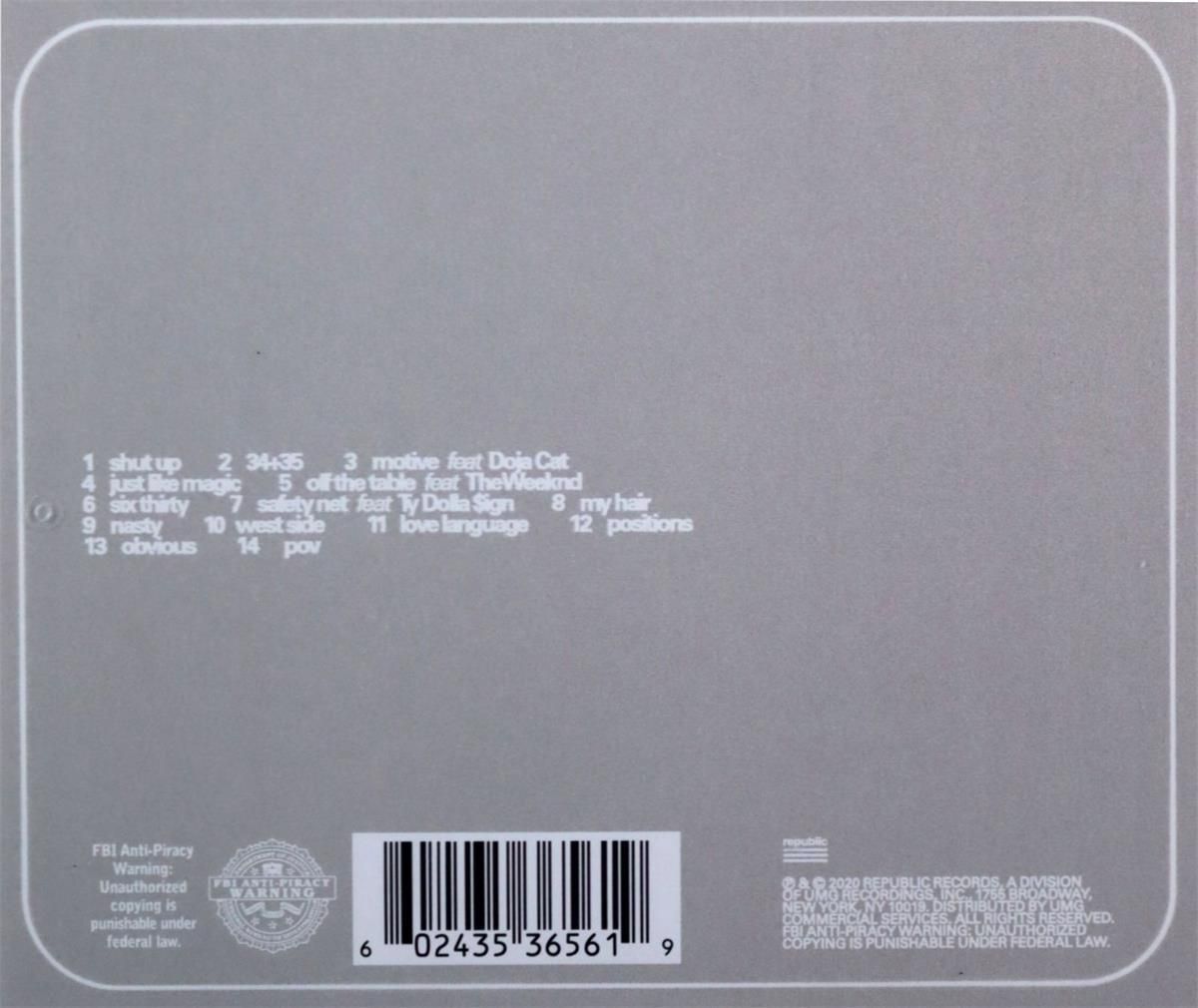 Płyta kompaktowa Ariana Grande-Positions (Alt. Cover-Version 1) (CD ...