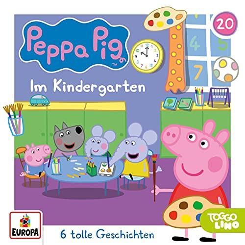 Płyta kompaktowa Peppa Pig Hörspiele - Folge 20 - Im Kindergarten (CD ...