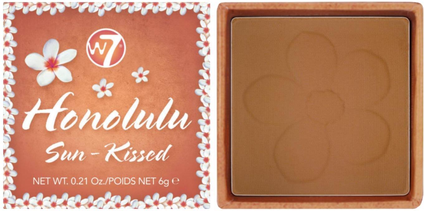 W7 Honolulu Bronzer Z Pędzlem Sun-Kissed 6g - Opinie i ceny na Ceneo.pl