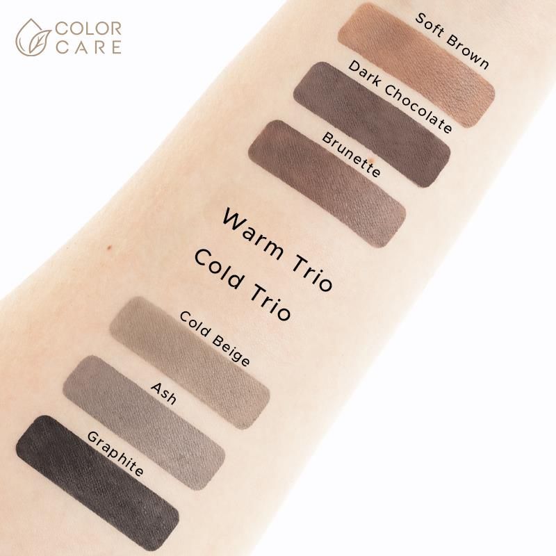 Color Care Matowy Cień Do Brwi Wegański Refill Cold Beige 2g - Opinie i ...