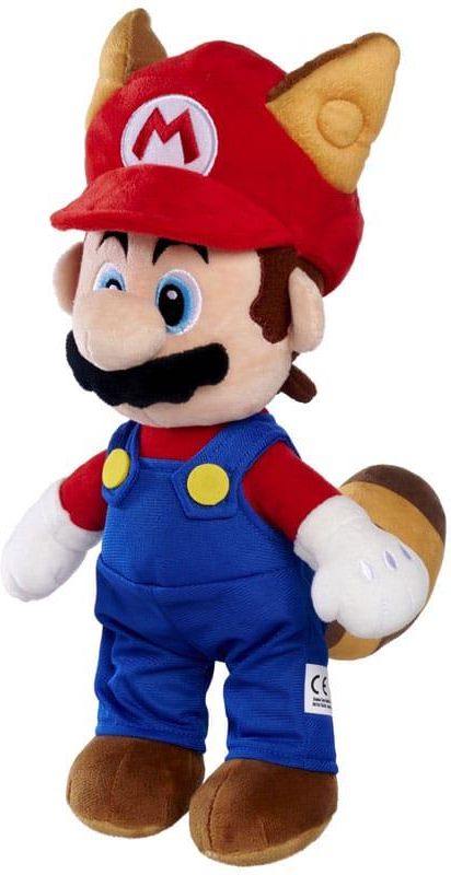 Simba Super Mario Plush Figure Tanuki Mario 30cm - Ceny i opinie - Ceneo.pl