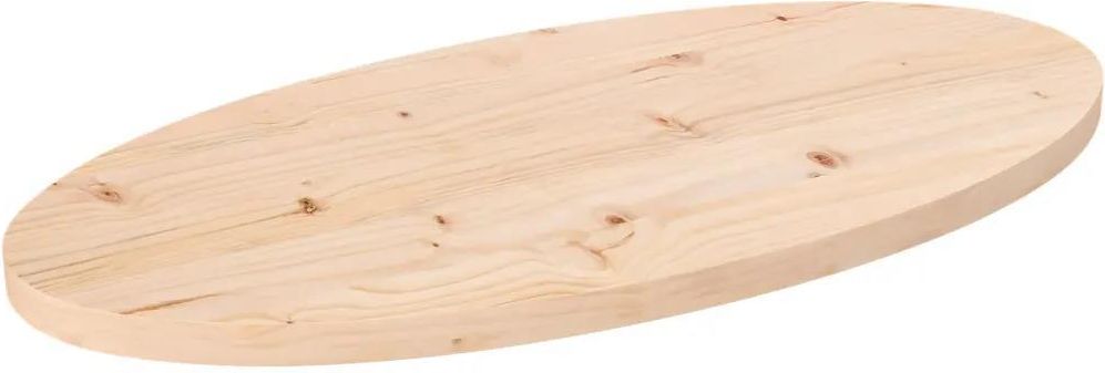 VidaXL Blat Stołu 60X30X2,5 Cm Lite Drewno Sosnowe Owalny 13452-824310 ...