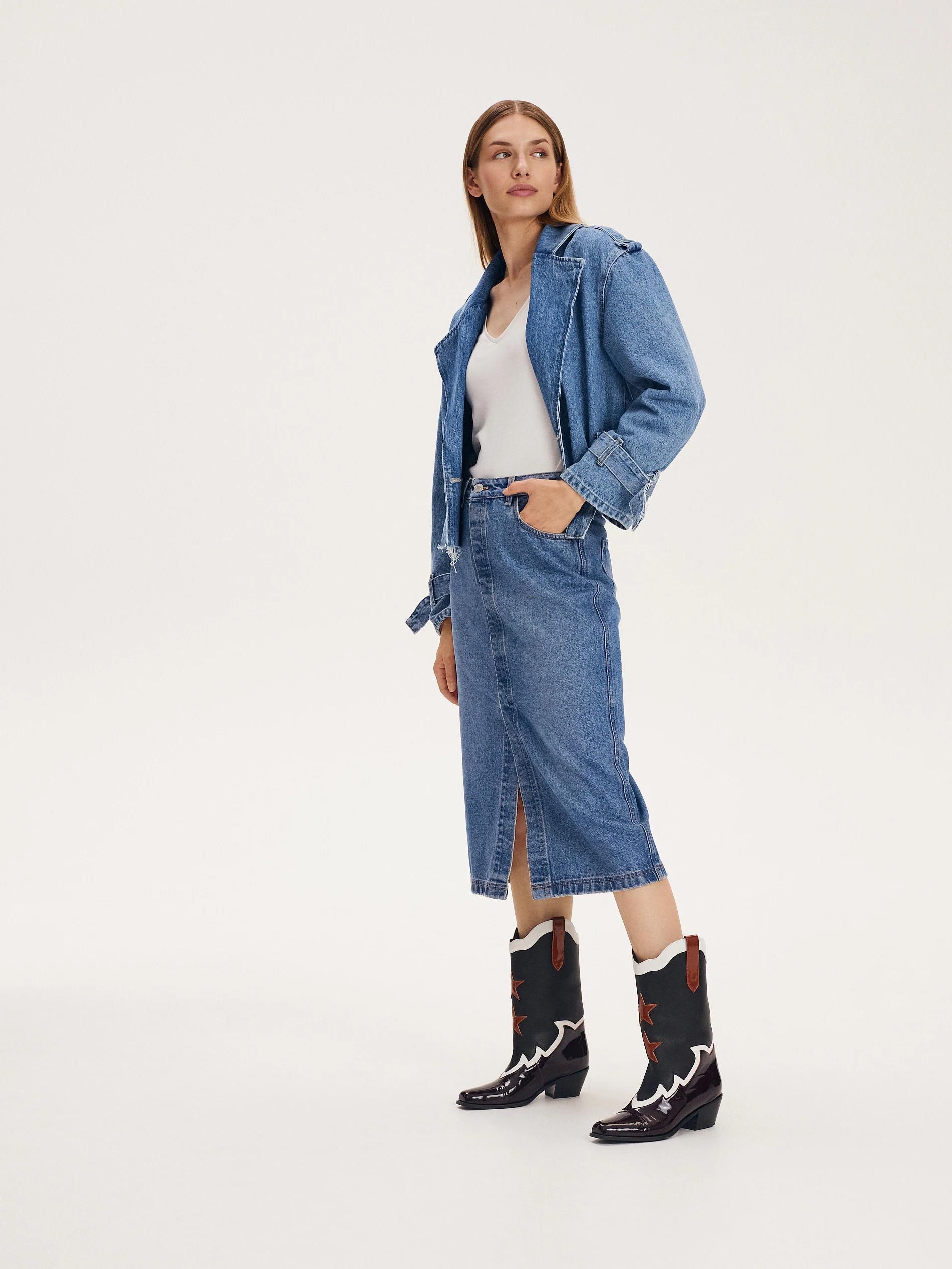 Reserved - Bawełniany longsleeve - Kremowy - Ceny i opinie - Ceneo.pl