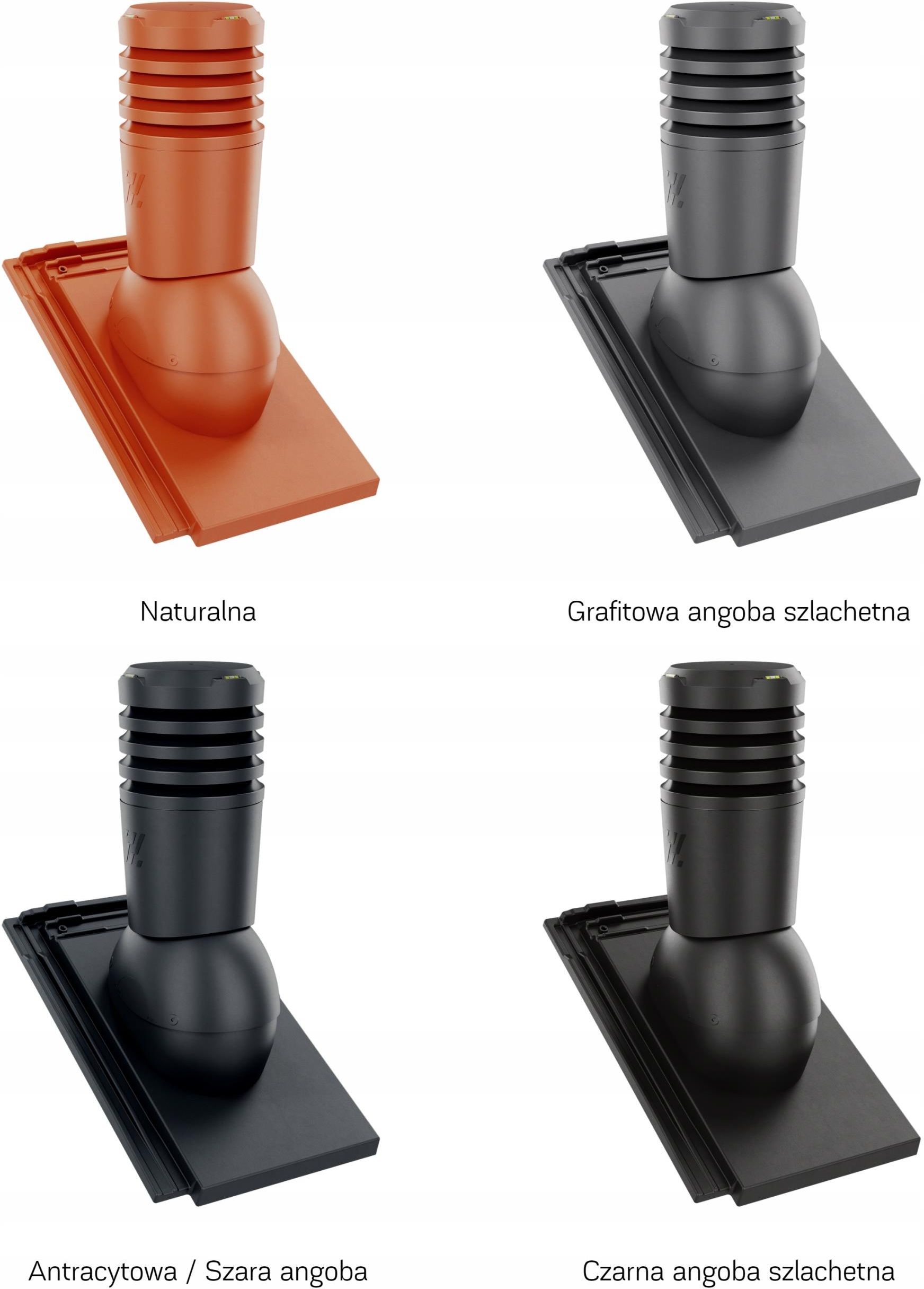 Krono-Plast Kominek Wentylacyjny Eco150 Koramic Orea 9 ECOKDCH2 ...