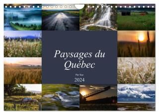 Paysages du Québec (Calendrier mural 2024 DIN A4 vertical), CALVENDO ...