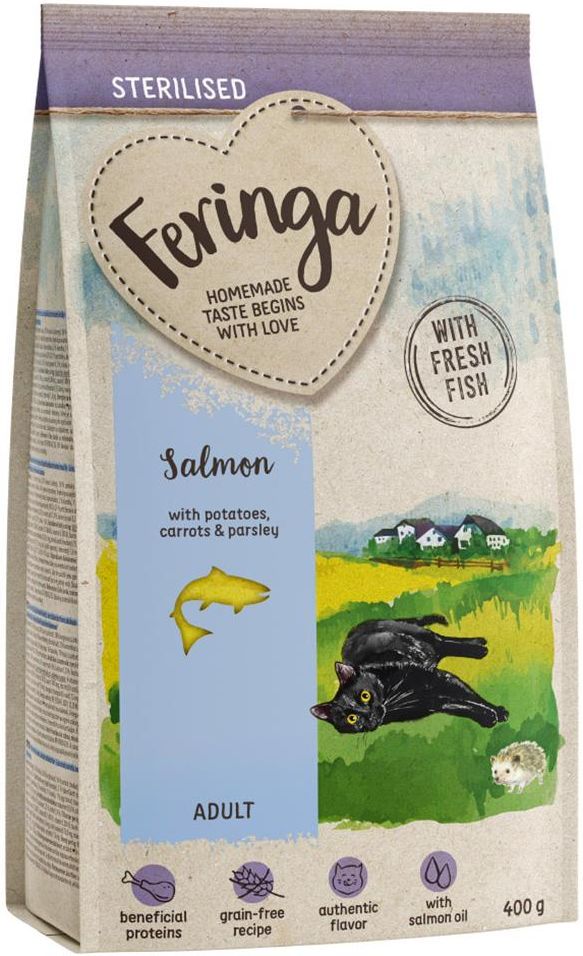 Karma Feringa Adult Sterilised Łosoś 400g - Ceny i opinie - Ceneo.pl