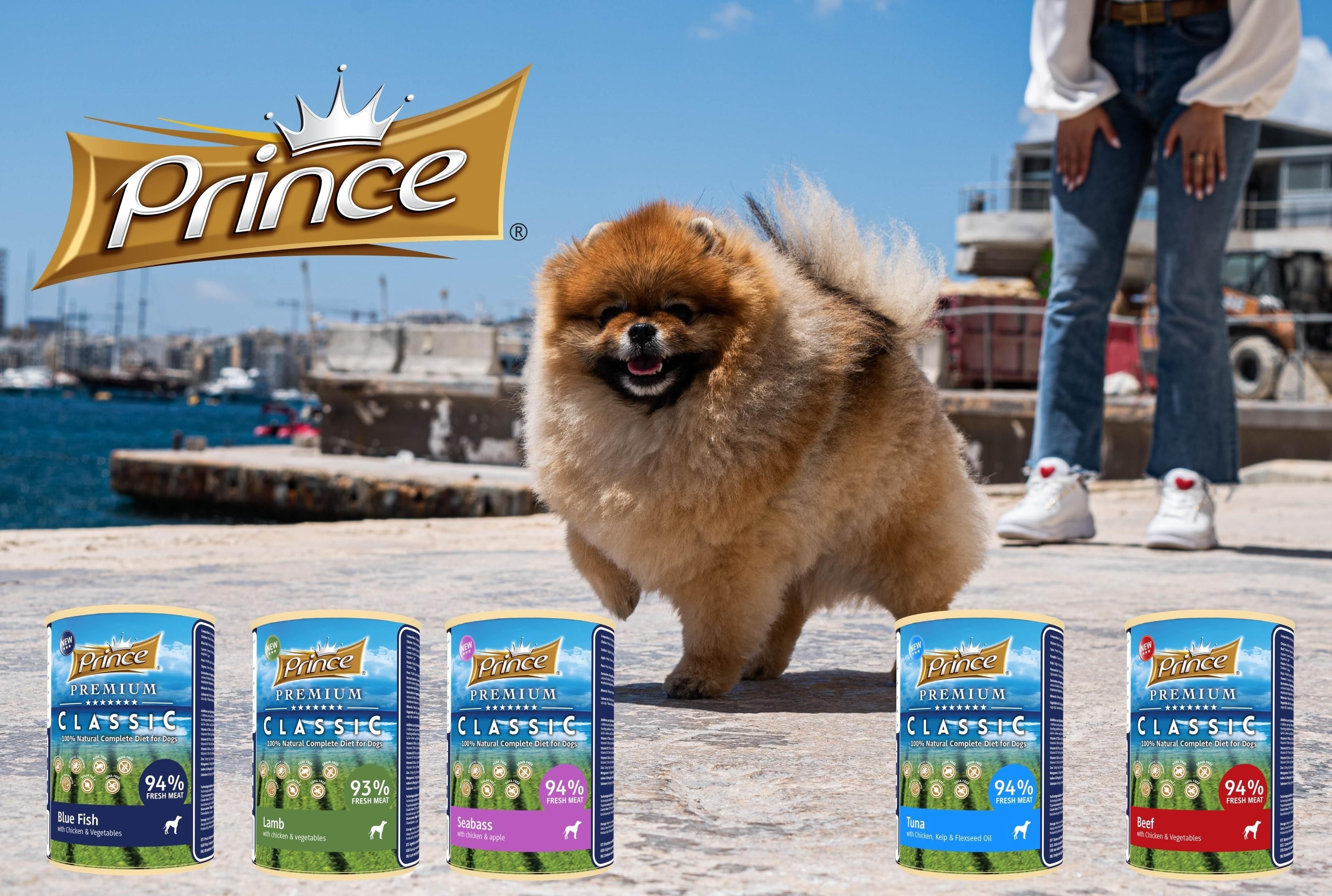 Karma Prince Premium Classic Seabass 94% mięsa (Okoń Morski ) 400g ...