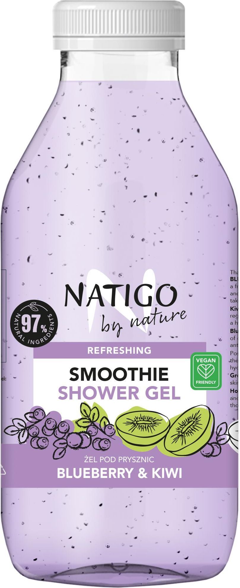 Natigo By Nature Smoothie Pod Prysznic Borówka I Kiwi 400 ml - Opinie i ...