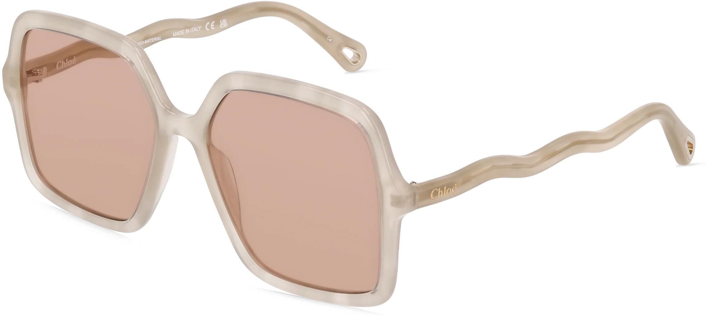 Chloé CH0086S Panie-Okulary słoneczne Pełna obręcz Kwadrat Bio-octan ...