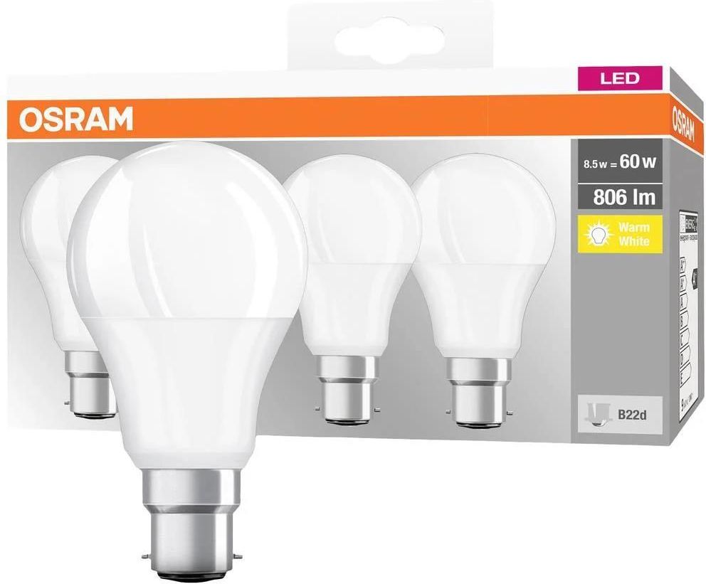 Osram Żarówka Led B15D 8.5 W 60 Ciepła Biel 4 Szt. (4058075819511 ...