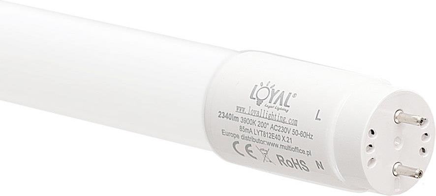 Loyal Lighting Tuba Led 120Cm 3900K 2340 (Lyt812E40) - Opinie i ...