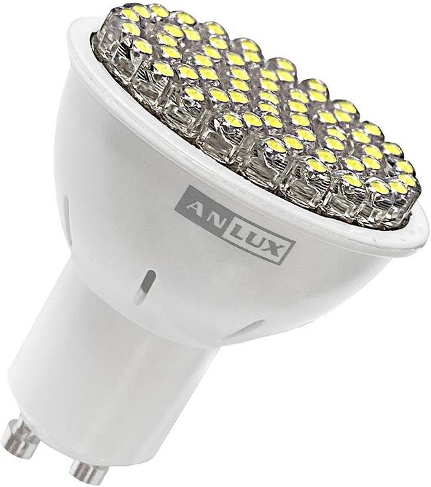 Anlux Polska Żarówka Led Gu10 3W Cw Led60 230Vac Zimna Biel (Led60Cguz ...