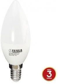 Tesla - Led Cl140540-4, Żarówka Świecowa Candle, E14, 5W, 230V, 470Lm ...