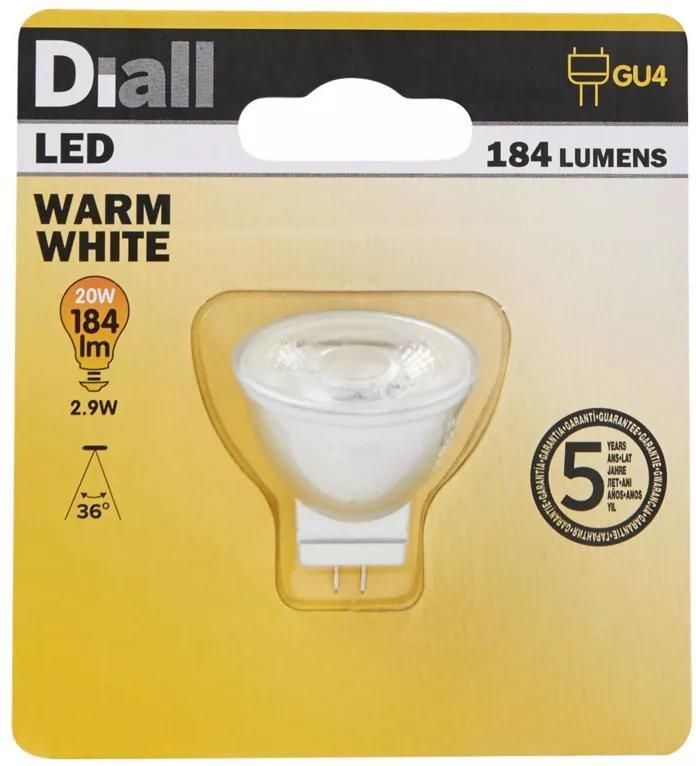 Diall Żarówka Led Mr11 Gu4,0 2,9 W 184 Lm Mleczna Barwa Ciepła - Opinie ...