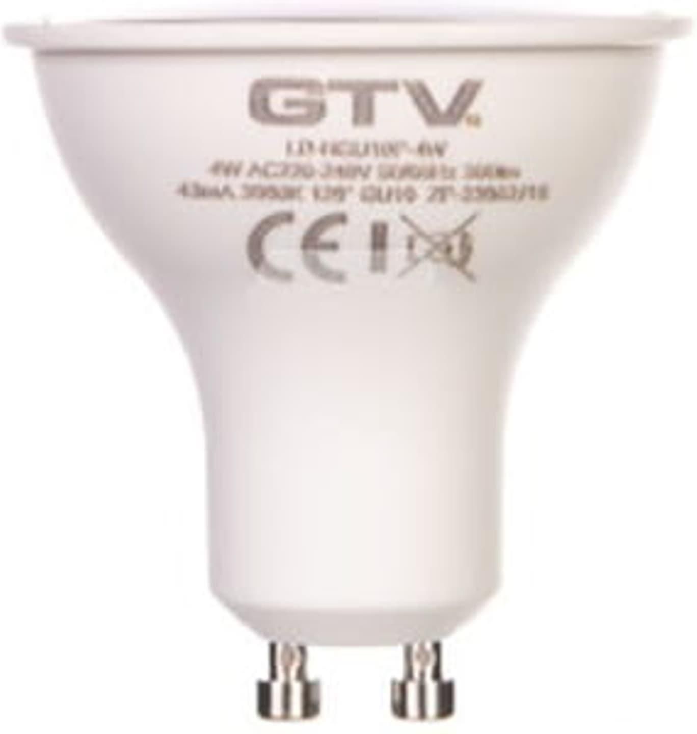 Gtv Żarówka Gu10 4W Smd2835 Ld-Ngu10P-4W (Ldngu10P4W) - Opinie i ...