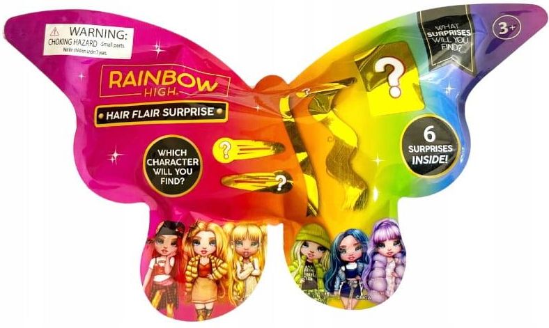 RAINBOW HIGH HAIR FLAIR AKCESORIA DO WŁOSÓW 3+ - Opinie i ceny na Ceneo.pl