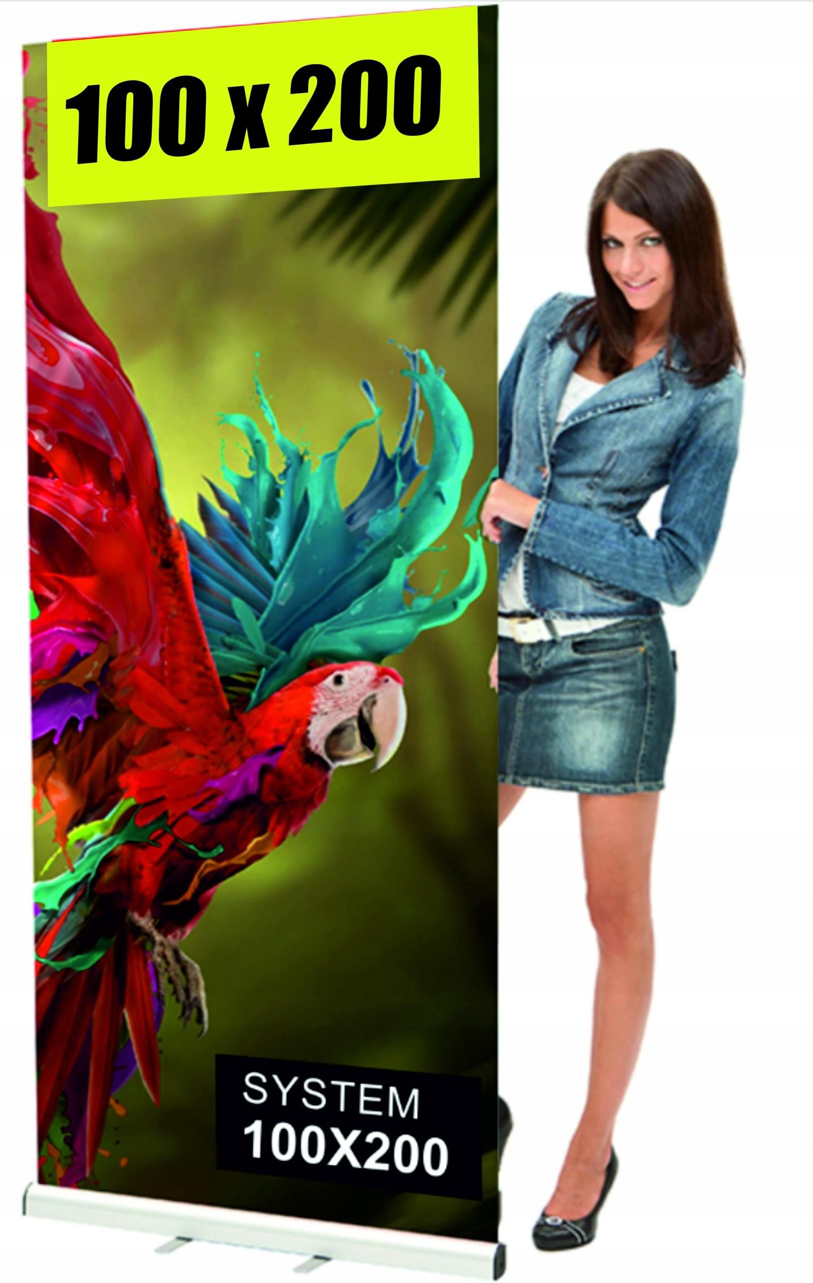 Rollup Roll-Up Rollap Rolap100X200 Jakość Hplatex - Ceny i opinie ...