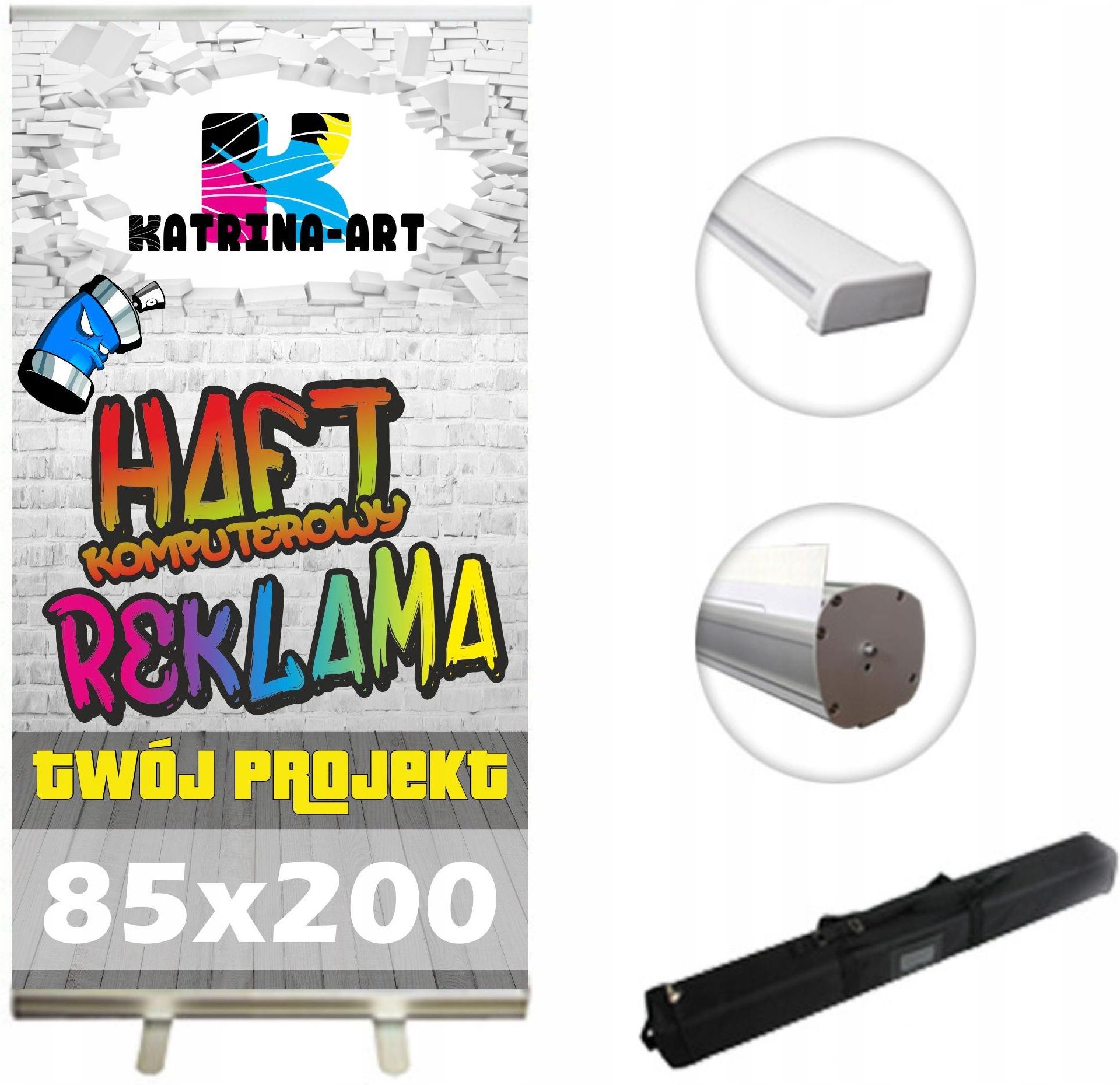 Roll-Up 85X200, 1440 Dpi, Rollup Z Wydrukiem - Ceny i opinie - Ceneo.pl
