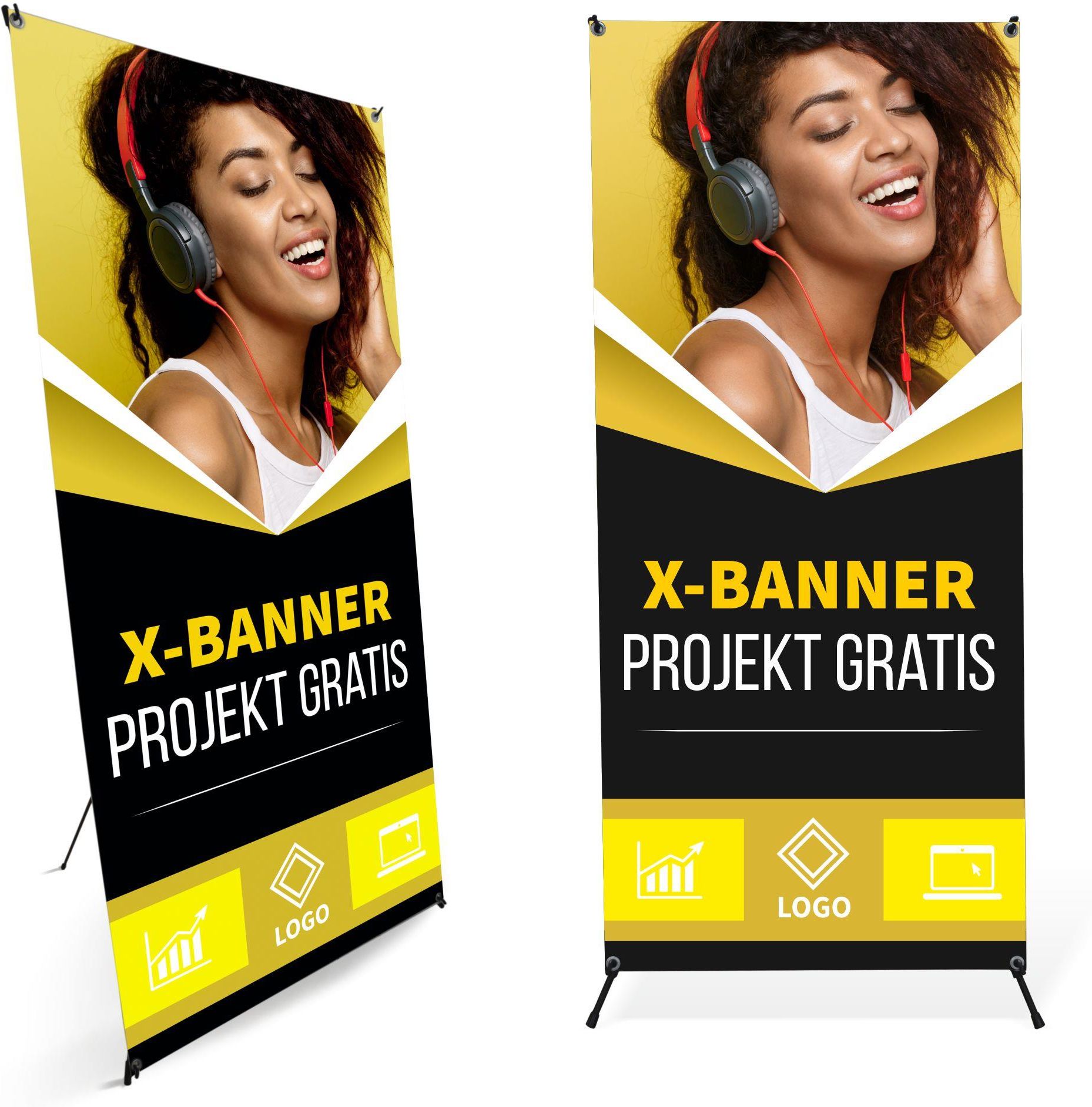 X-Banner 80X180 Pajączek Blockout Projekt - Ceny i opinie - Ceneo.pl