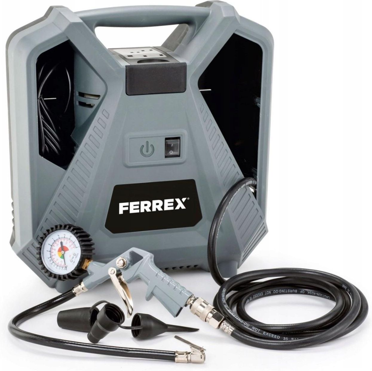 Ferrex Przenośny Kompresor Bezolejowy Walizkowy CQ180D1 - Opinie i ceny ...